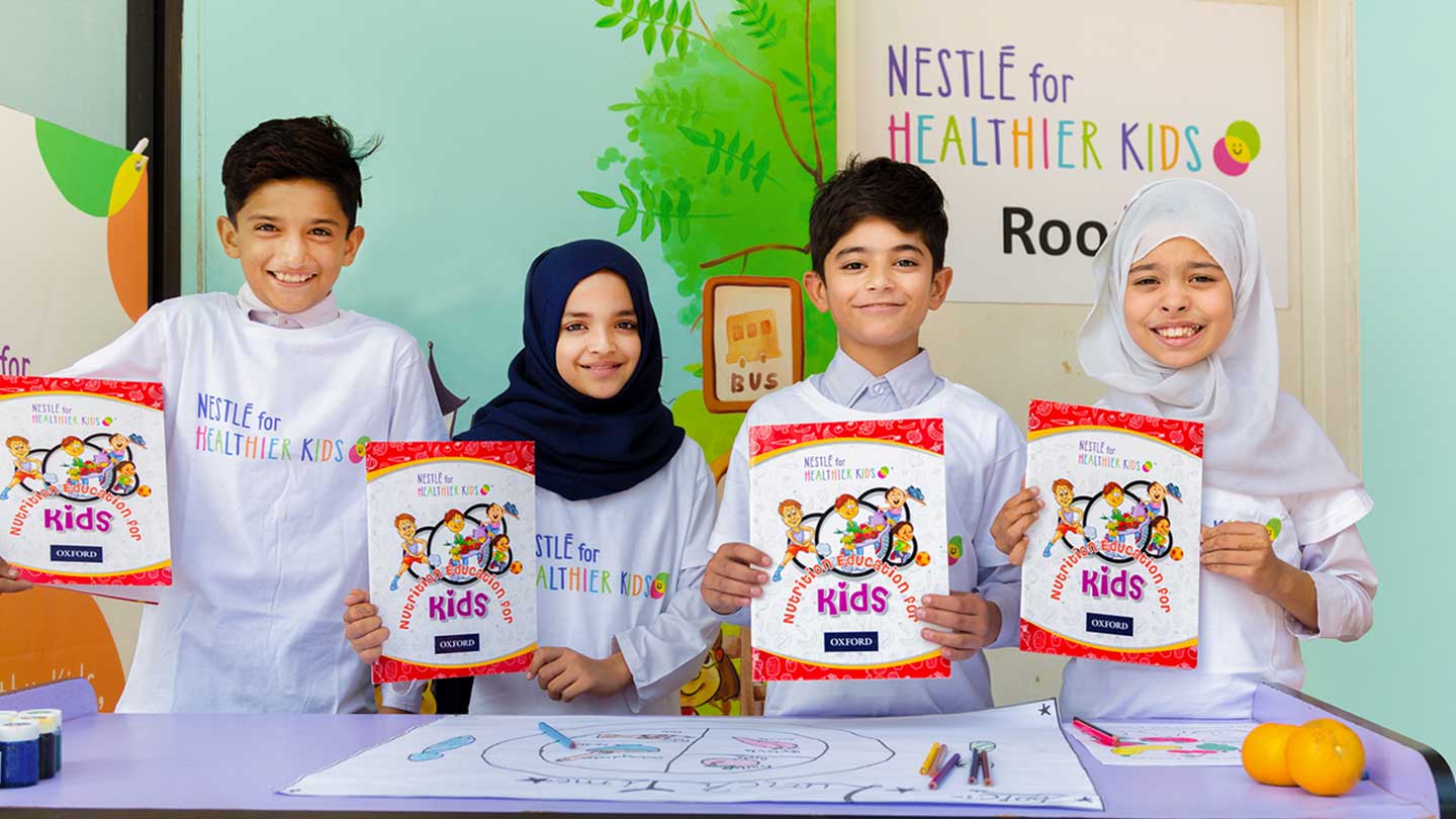 Inspiring Children to Live Healthier Lives | Nestle